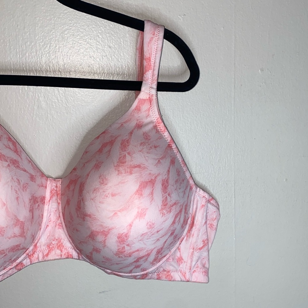 Adorable Shades Of Pink Swirl Design Bra! - Gem